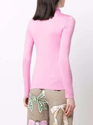 Viktor & Rolf Signature Seal Turtleneck Top