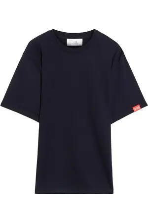 Victoria Beckham Organic Cottonjersey Tshirt - Midnight Blue