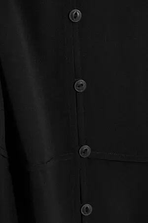 Rag & Bone Mccormick Button-detailed Stretch-silk Dress