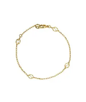 Gucci 18-karat Gg Bracelet - Gold