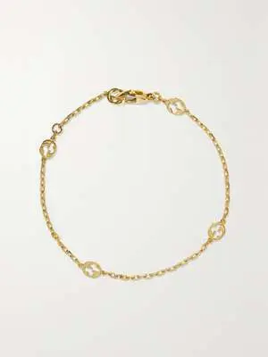 Gucci 18-karat Gg Bracelet