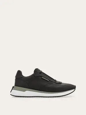 FERRAGAMO Low Top Sneaker - Black