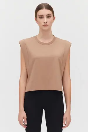 Cuyana Cropped Tank Top
