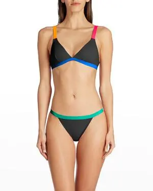 VALIMARE VALIMARE St. Barths Bikini Top Black