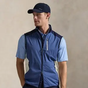 Ralph Lauren Packable Color-blocked Vest - Old Royal Multi