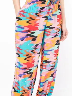 Solid & Striped Graphic-print Trousers