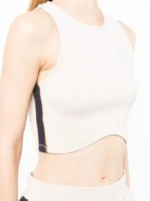 The Upside Ilarria Palm Cropped Top