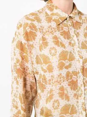 Dsquared2 Woven Floral Jacquard Shirt