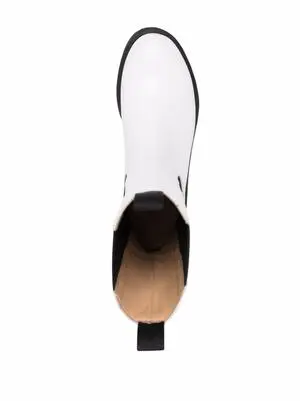 SCAROSSO Naomi Leather Mid-calf Boots