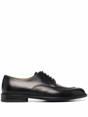 SCAROSSO Leather Derby Shoes