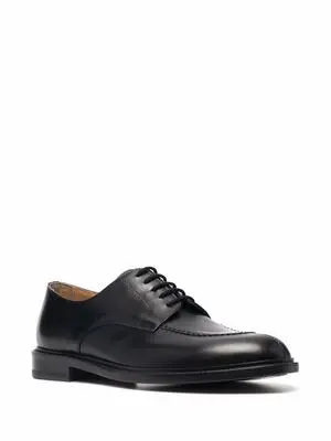 SCAROSSO Leather Derby Shoes