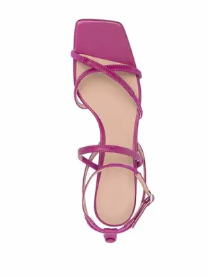 SCAROSSO Sally Leather Sandals