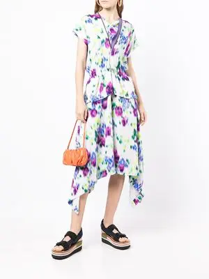 Kenzo Floral-print Midi Dress