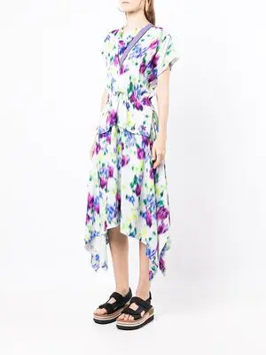 Kenzo Floral-print Midi Dress