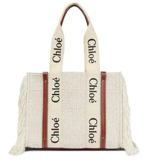 Chloé Woody Medium Cotton Tote