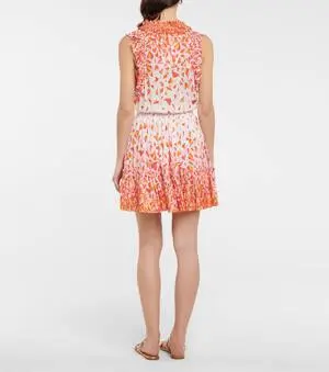 Poupette St Barth Triny Printed Minidress - Pink