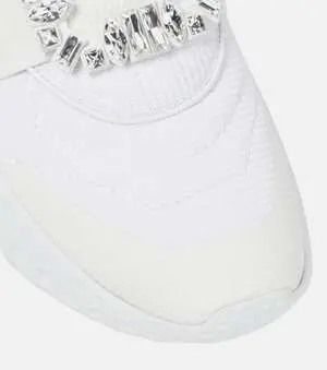 ROGER VIVIER Viv' Run Moonlight Sneakers - White