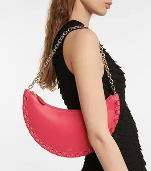 Alaïa Le Demi-lune Small Leather Shoulder Bag