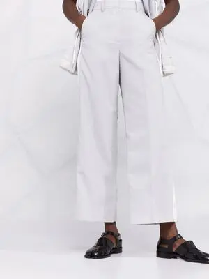 Sacai Side-stripe Straight-leg Trousers