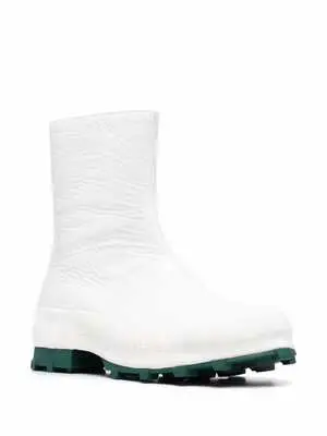 Camper Traktori Ankle Boots - White