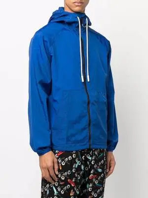 COUNTY OF MILAN Cross-motif Windbreaker