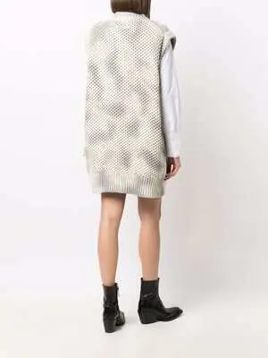 MAISON MARGIELA Tie-dye Knitted Dress