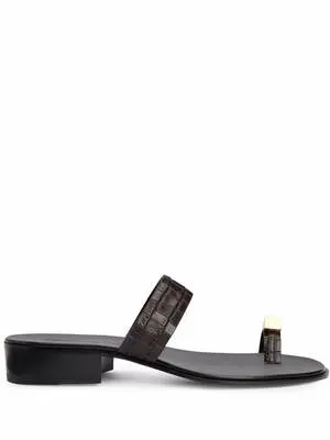 Giuseppe Zanotti Round Toe Sandals For Men