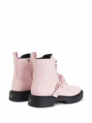 GIUSEPPE ZANOTTI Adric Chain-trim Combat Boots