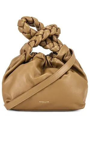 DEMELLIER Santa Monica Braid Bag In Tan