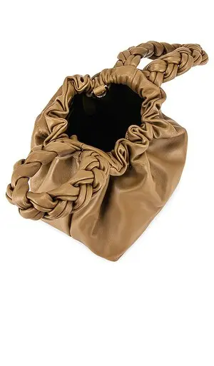 DEMELLIER Santa Monica Braid Bag In Tan