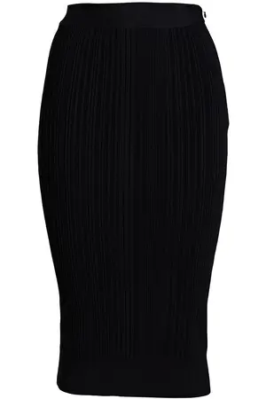 Herve Leger Ribbed Bandage Skirt