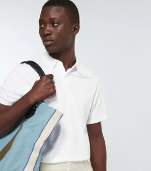 Derek Rose Ramsay Cotton-blend Polo Shirt