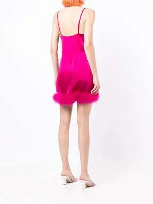 GILDA & PEARL Kitty Silk Slip Dress - Pink