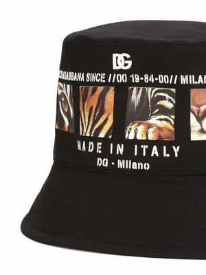 Dolce & Gabbana Logo-print Bucket Hat