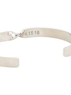 MAISON MARGIELA Twisted Number-engraved Bracelet