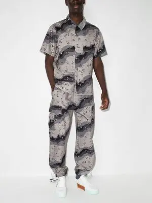 BILLIONAIRE BOYS CLUB Camouflage-print Cargo Trousers
