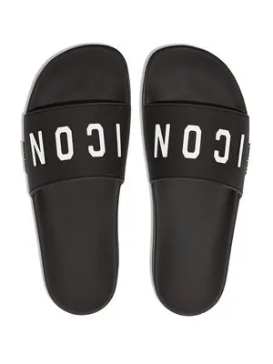 Dsquared2 Logo-print Flat Slides