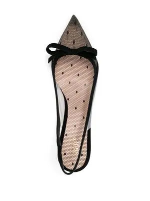 Red Valentino Sandie Pointed-toe Slingback Pumps