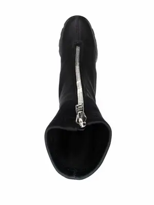 Alexander McQueen Zipped-up Ankle Boots - Black