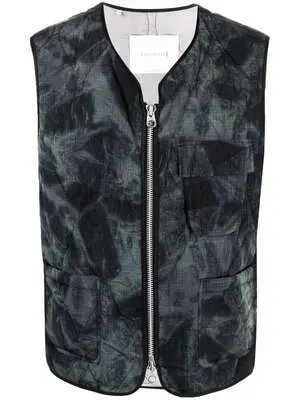 Mackintosh Tie-dye Gilet