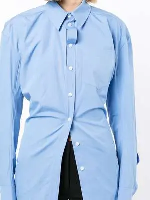 Alexander Wang Ruched Button-up Shirt