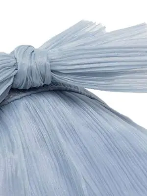LOEFFLER RANDALL Rochelle Pleated Bow Clutch Bag