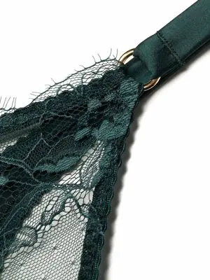 FLEUR OF ENGLAND Ela Satin Thong