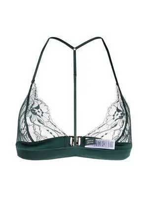 FLEUR OF ENGLAND Ela Lace-trim Boudoir Bra