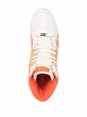 Amiri Skel-top Hi Bandana Sneakers - White