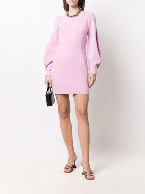 Dolce & Gabbana Long-sleeve Dress - Purple