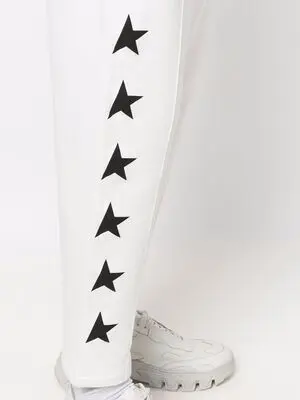 GOLDEN GOOSE Star Print Track Pants