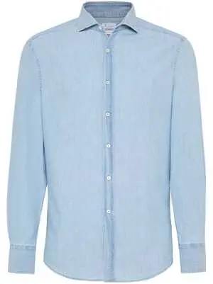 Brunello Cucinelli Plain Button-down Shirt
