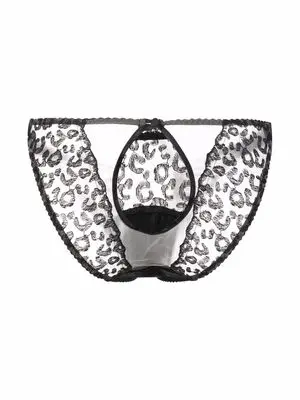 FLEUR OF ENGLAND Kittie Semi-sheer Brief