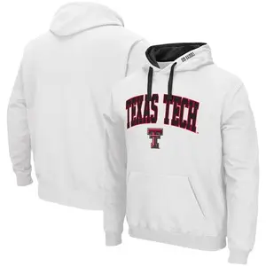 COLOSSEUM Texas Tech Red Raiders Arch & Logo 2.0 Pullover Hoodie